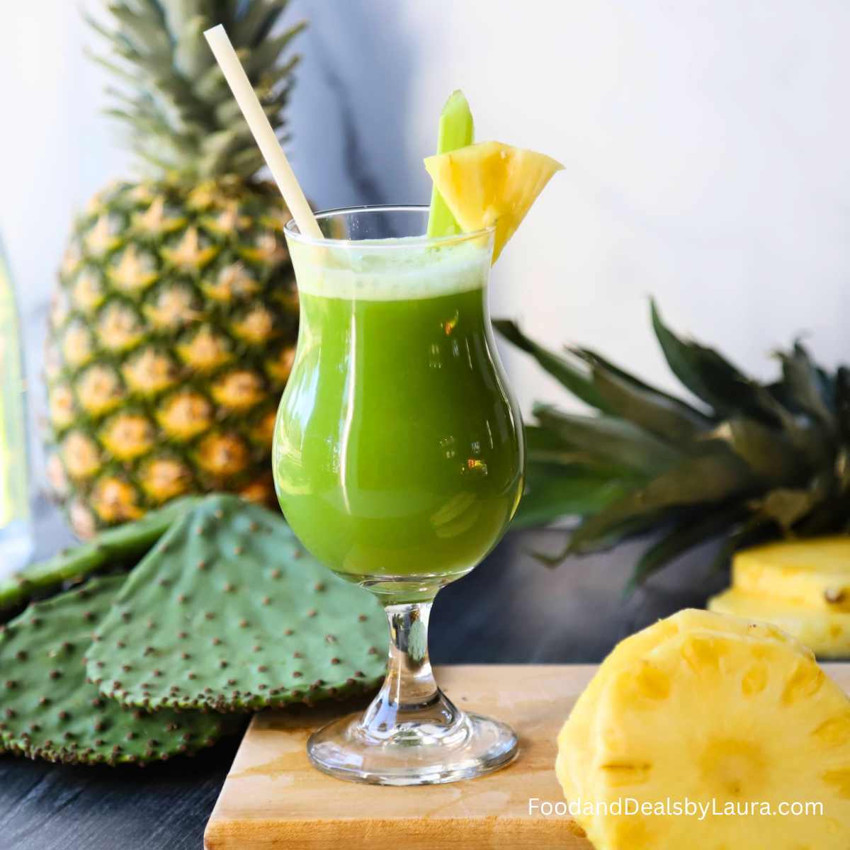 Say Goodbye to Constipation with this Nopal Cactus Smoothie!