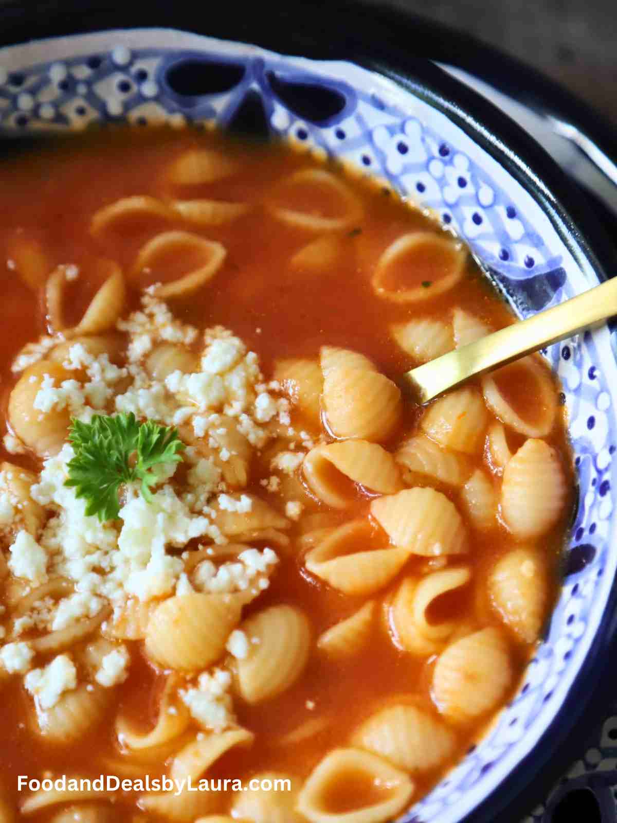 Traditional Sopa de Conchitas Recipe | Easy Mexican Soup