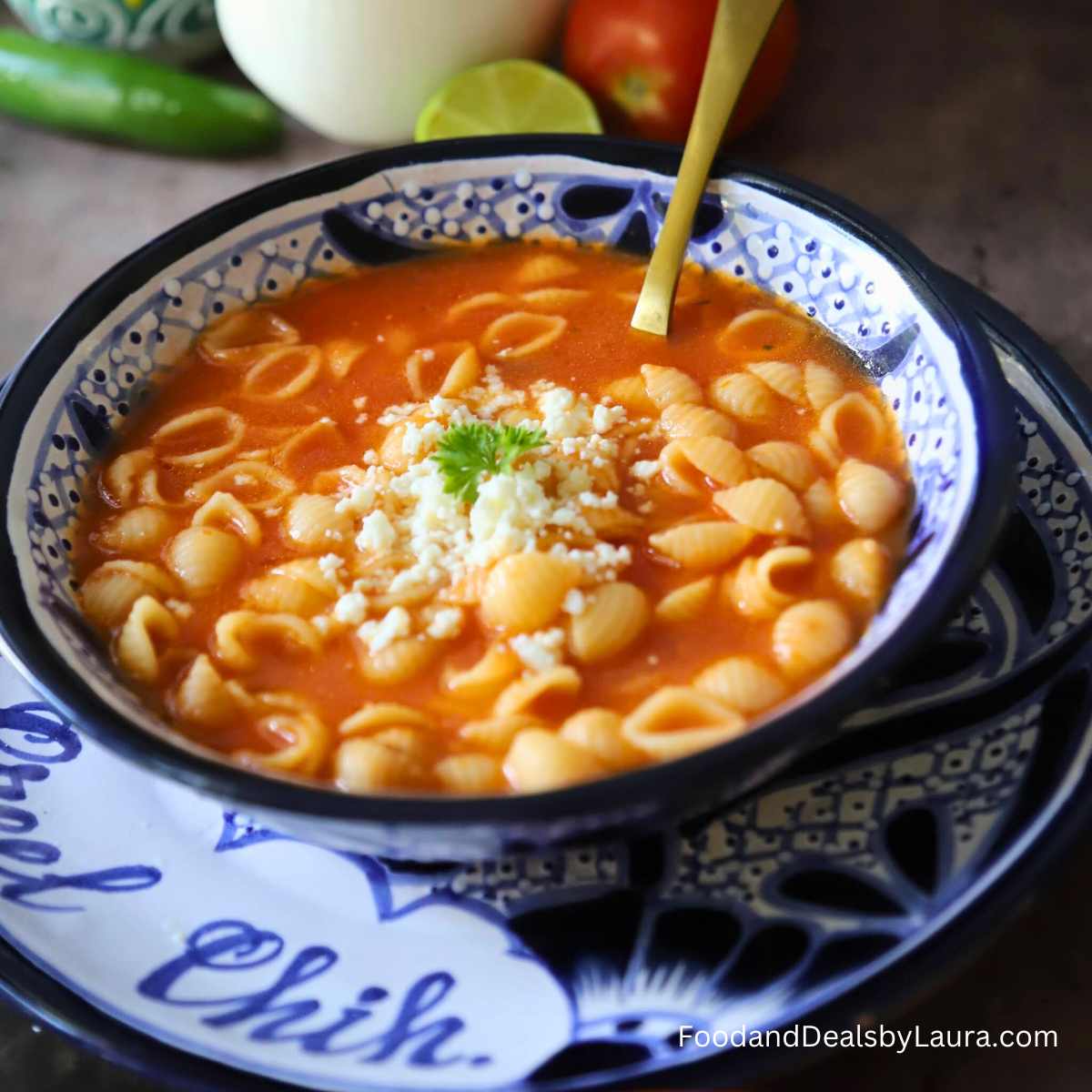 Traditional Sopa de Conchitas Recipe | Easy Mexican Soup