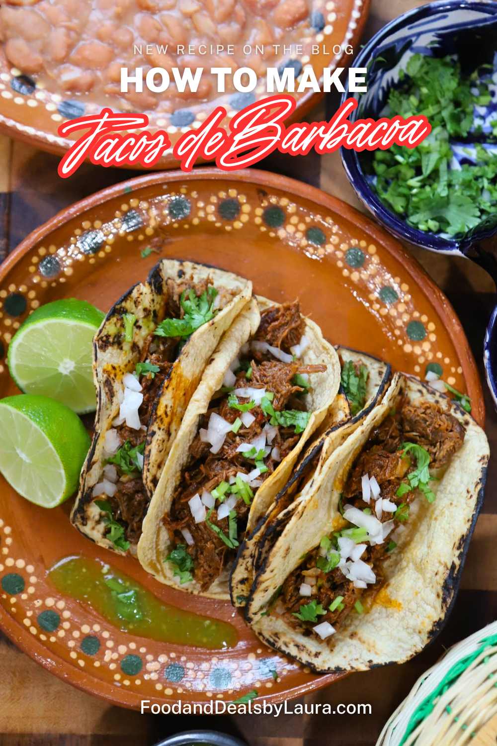 Tacos de Barbacoa│Street-Style Barbacoa Beef Tacos Recipe