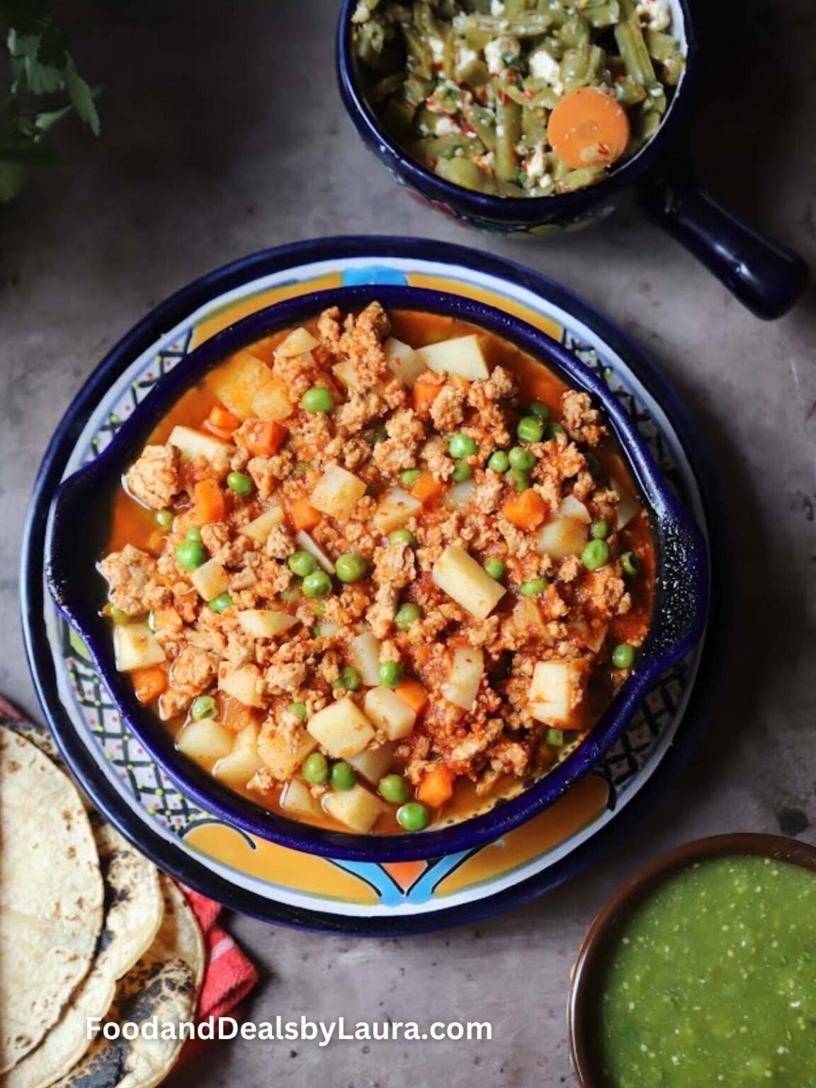 Picadillo con Papas Recipe│ Ground Beef with potatoes