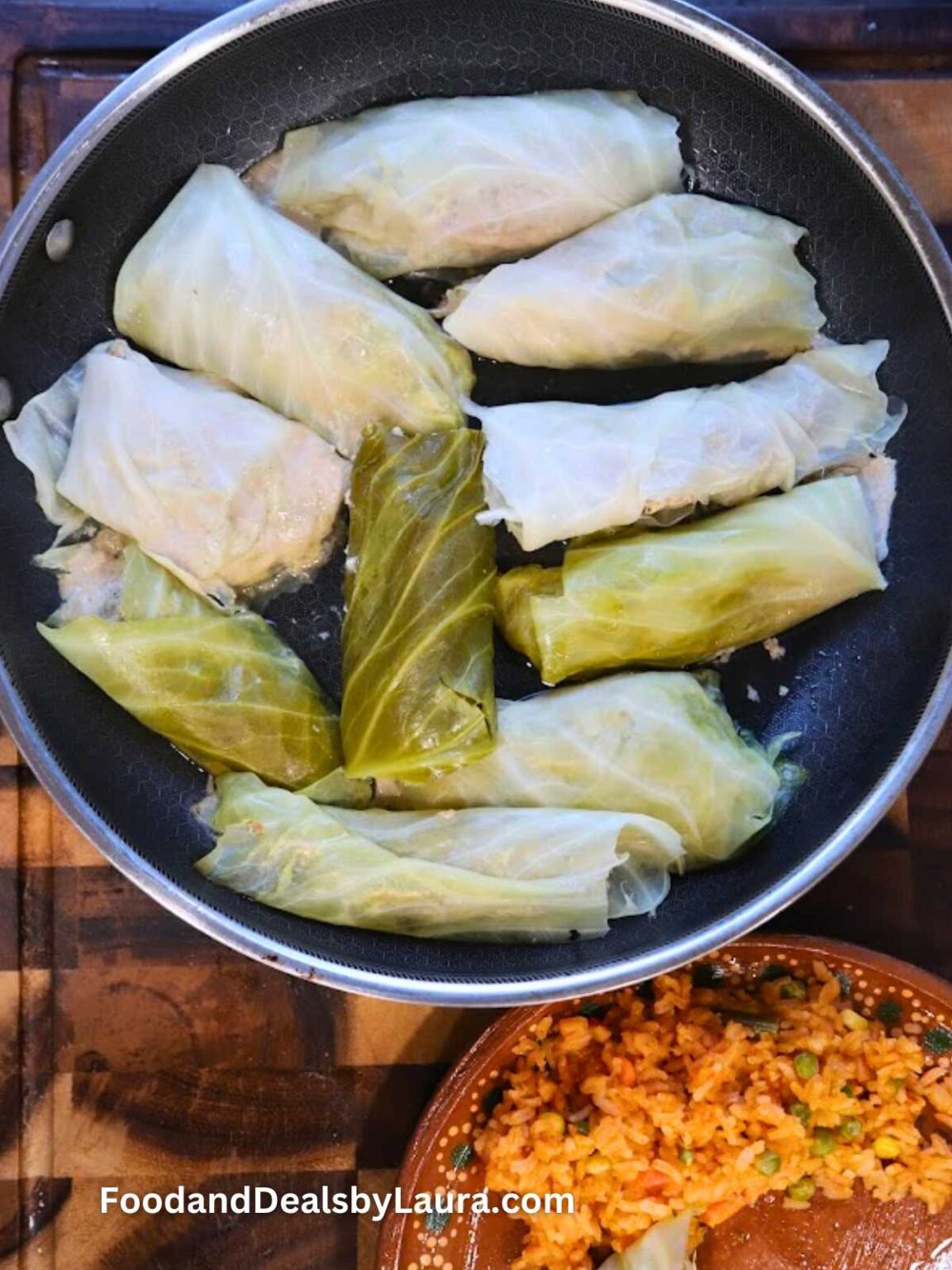 Stuffed Cabbage Rolls with Ground Turkey