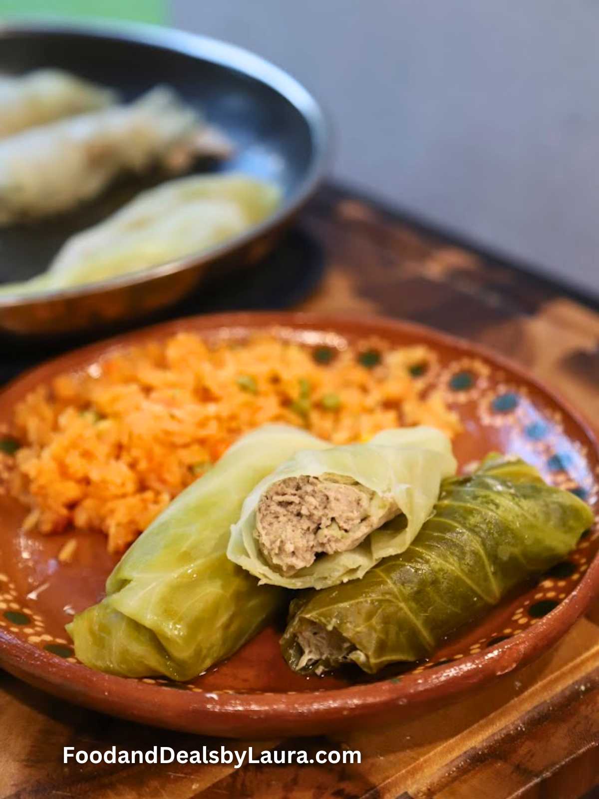 Stuffed Cabbage Rolls with Ground Turkey